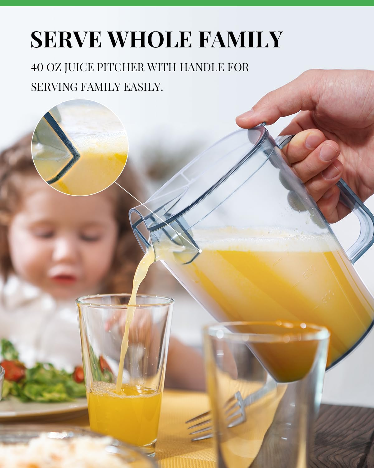 GDOR Powerful 1200W Juicer with Titanium Enhanced Cut Disc, Larger 3β Feed Chute Juicer Machines for Whole Fruits and Vegetables, Centrifugal Juicer with 40 oz. Juice Jug, BPA-Free, Easy to Clean, 3.0