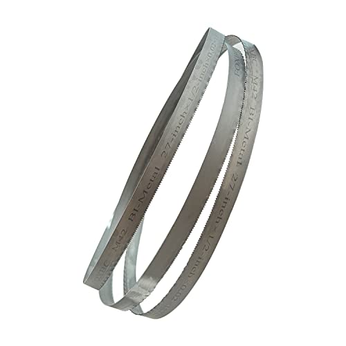 FOXBC 27 Inch Bandsaw Blades 18 TPI for DeWalt DCS377, Milwaukee 48-39-0572 Portable Band Saw Blade - 3 Pack