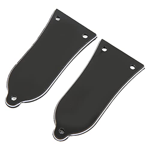 Electric Guitar Truss Rod Cover, Easy To Install 5PCS High Toughness Compact Size Good Protection Plastic Truss Cover Plates for Musical Instruments