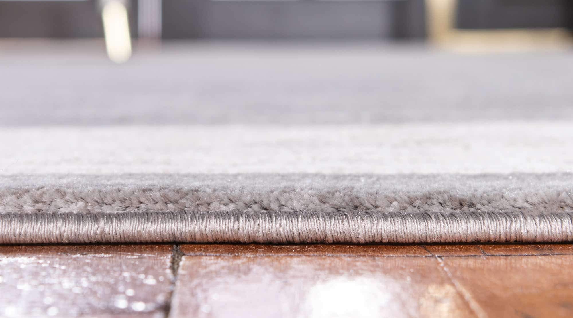 Unique Loom Jill Zarin Uptown Collection Area Rug - Yorkville (8'x 10' Rectangle, Gray/ Ivory)