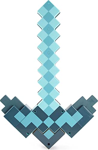 Minecraft Toys, Sword and Pickaxe, Minecraft Game Transforming Kid size Role-play Accessory (Amazon Exclusive)