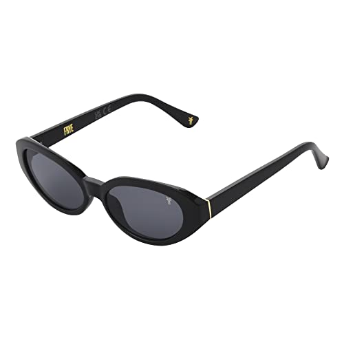 Frye Ruby Women's Oval Sunglasses, Black, 53mm