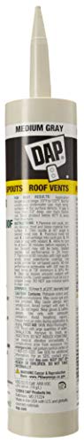 DAP Inc 10.1Oz Grey Gutt Sealant Inc 01835 10.1Oz Grey Gutt Sealant