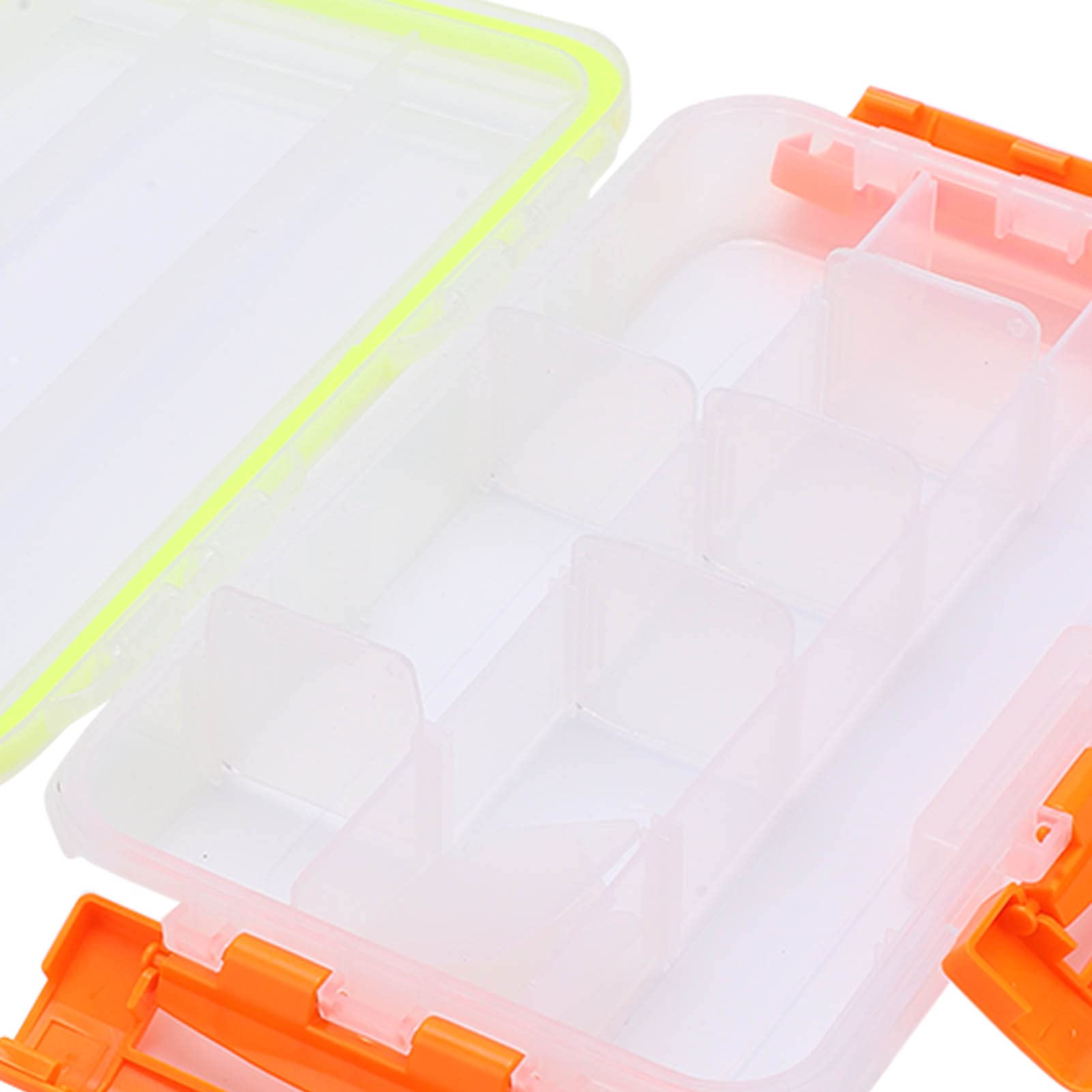Fishing Tackle Organizer, Bait Storage Box Transparent Safe Seal for Fishing for Fisherman