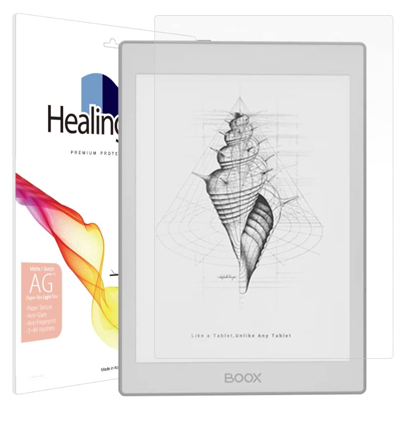 HealingShieldKorea Screen Protector for ONYX BOOX Nova Air, Healing Shield Light Anti Glare Paper Texture Feeling Matte Film- AG Texture-NovaAir