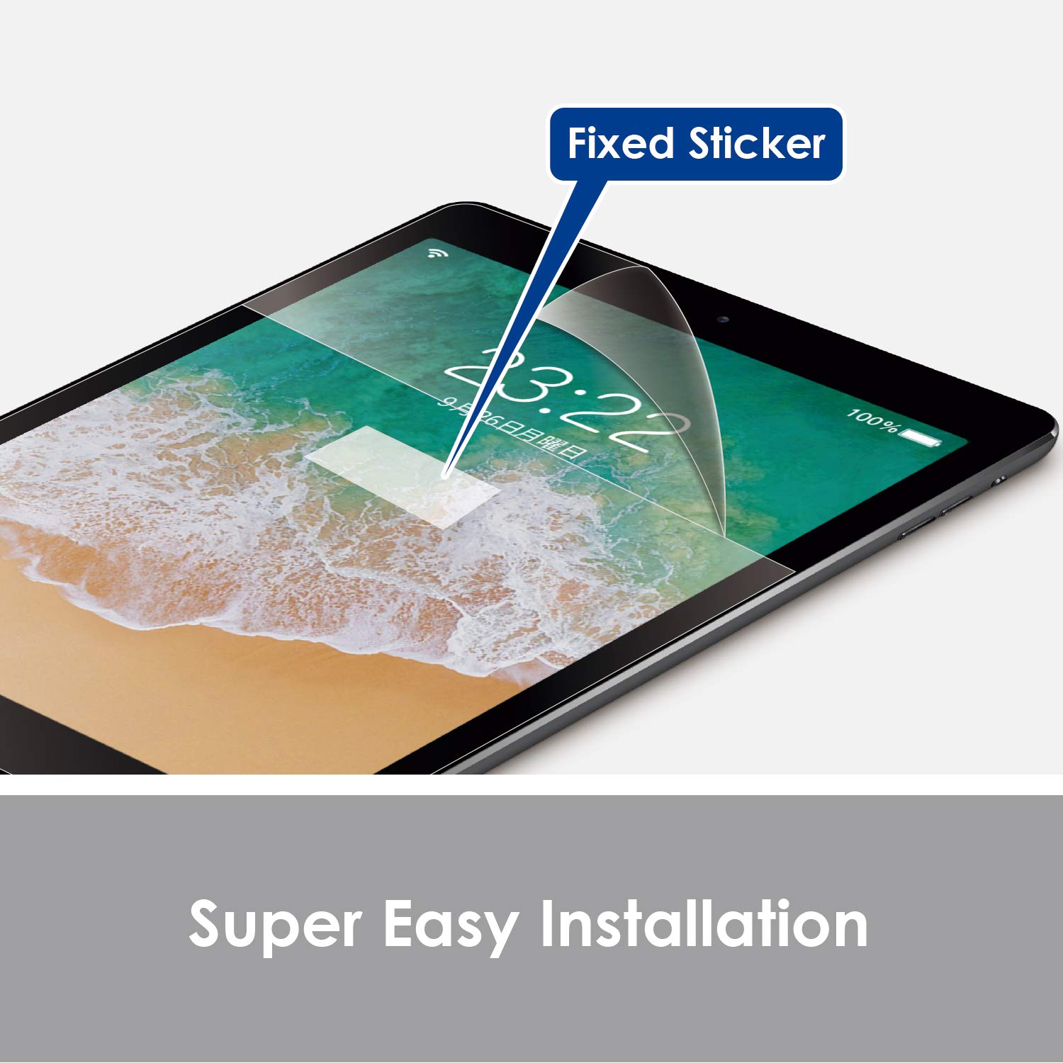 ELECOM Pencil-Feel Screen Protector Compatible with iPad Air 4 (10.9inch, 2020) / iPad Pro 11" 2018/2020 Designed for Drawing, Japan-Made, Super Easy Installation *Smoothness 100*(TB-A18MFLAPLL-G)