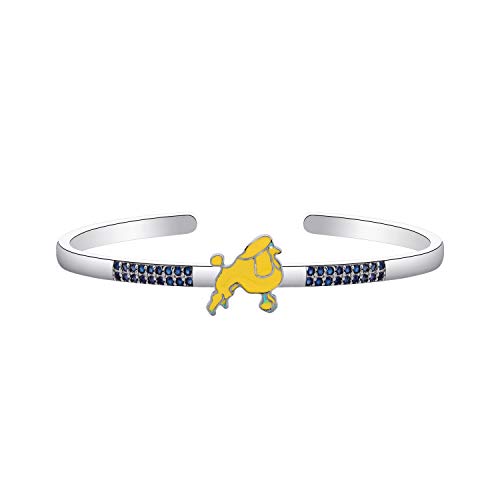 POTIY Sigma Gamma Rho Cuff Bracelet 1922 Sorority Paraphernalia Gift Greek Sorority Jewelry Gift for Women Girls (Cuff Bracelet-S)