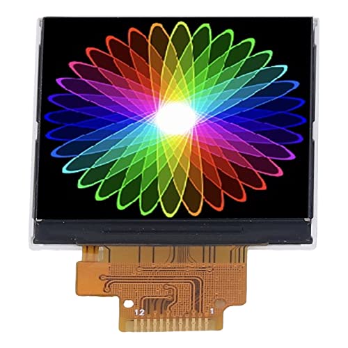 IPS LCD Screen, Embedded ST7789V Drive Widely Compatible 1.54in SPI Interface High Light Transmittance LCD Display Module for Controller Board