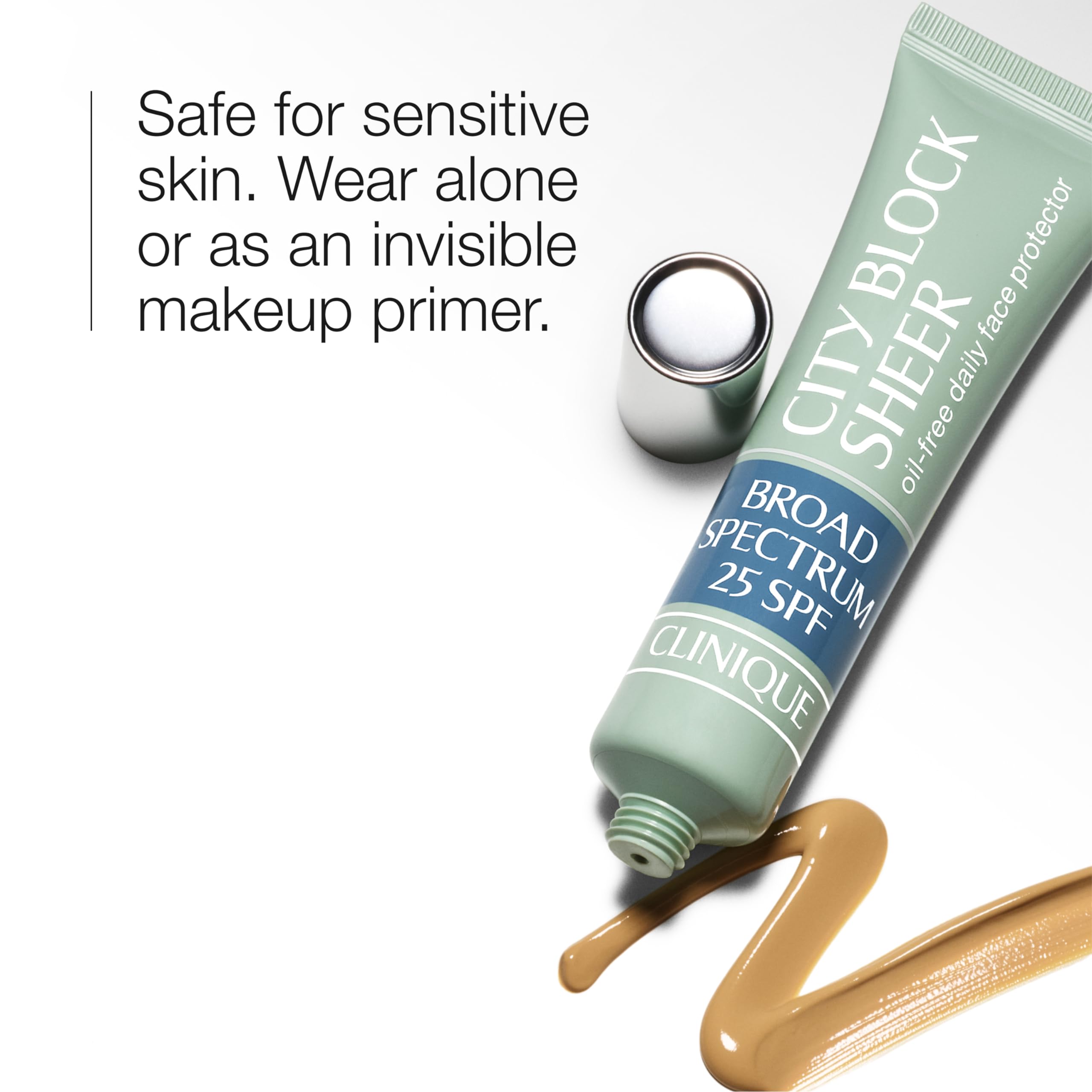 Clinique City Block Sheer Oil-Free Daily Face Protector Broad Spectrum SPF 25, 1.4 fl. oz.
