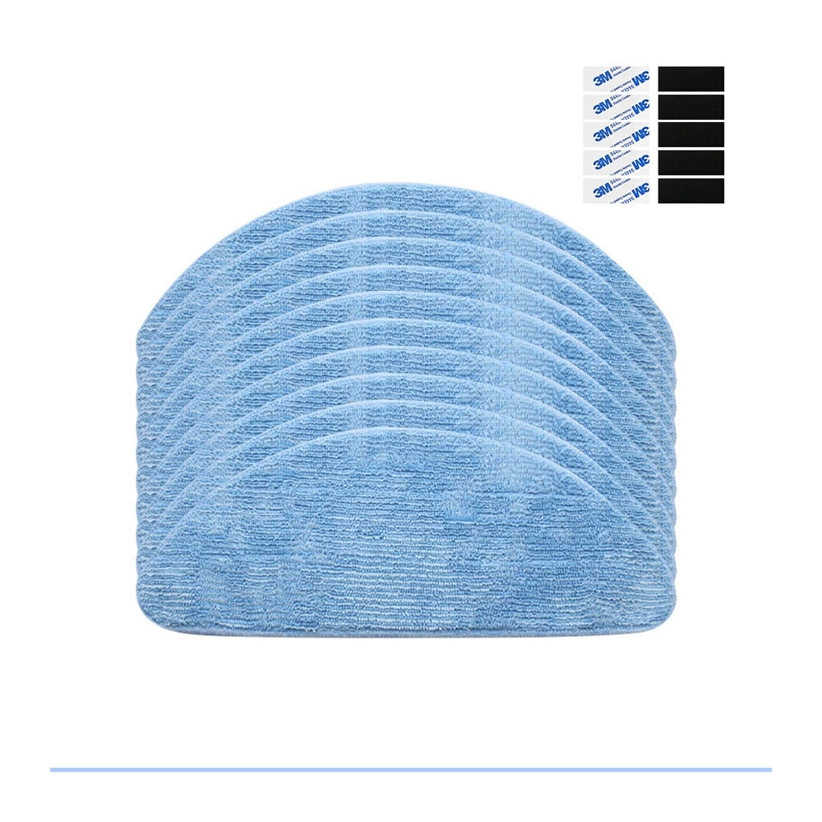 DispRA Replacement Cleaning Mop Cloth Compatible with ILife V50 V55 V3 V5s Pro V3s V5 V5s Smart Mop Robotic Vacuum Cleaner Clean Robot Kits