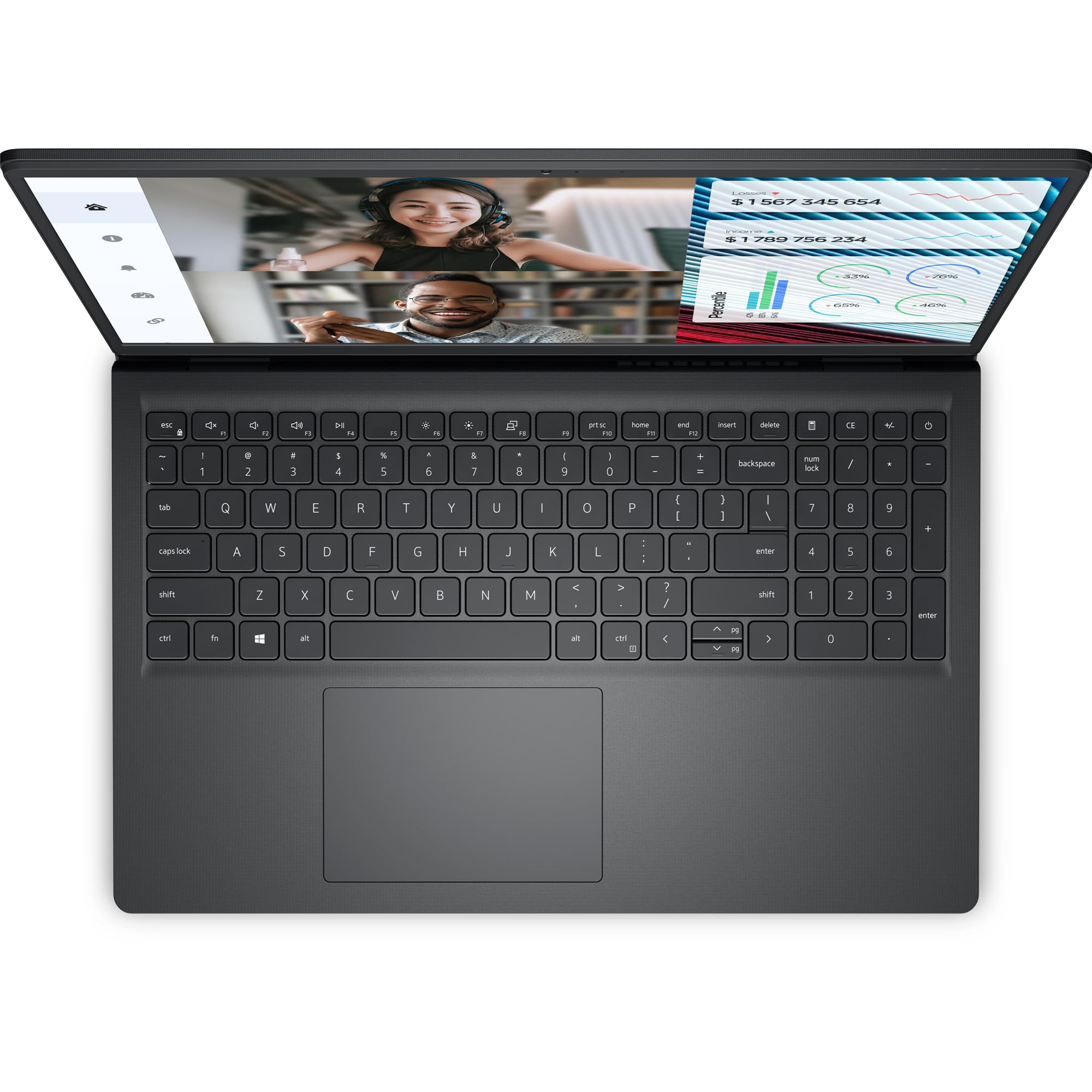 Dell Vostro 3520 15.6" Business Laptop Computer, Intel Quad-Core i5-1135G7 up to 4.2GHz (Beat i7-1065G7), 32GB DDR4 RAM, 1TB PCIe SSD, 802.11AC WiFi, Bluetooth, Carbon Black, Windows 11 Pro
