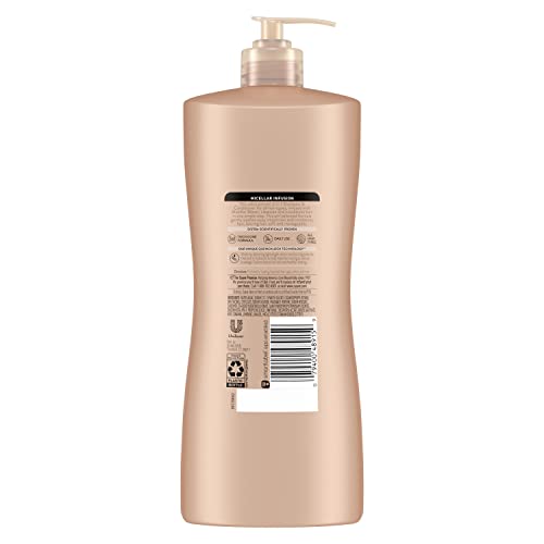 Suave Shampoo and Conditioner 2 in 1 - Micellar Infusion for all Hair Types, Smoothing Shampoo and Conditioner, 28 Oz Ea (Pack of 2)