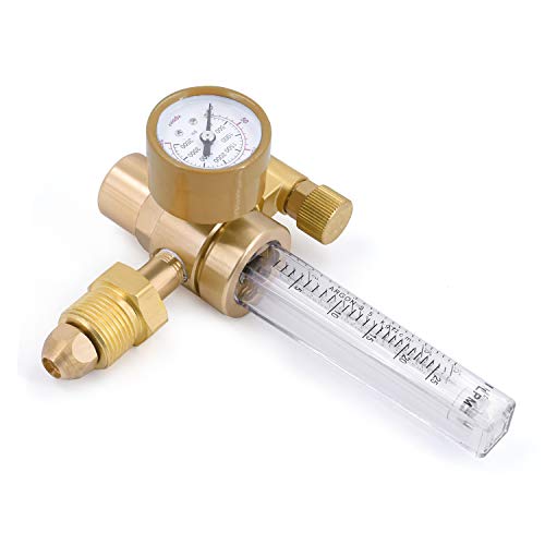 HZXVOGEN Flowmeter Argon Co2 Gas Regulator Tig Mig Welding Pressure Reducer Flow Gauge