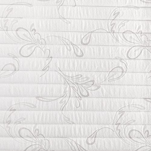 Flash Furniture Dream 12 Inch Hybrid Mattress in a Box, High Density Foam and Pocket Spring Mattress, CertiPur-US Certified Foam, Twin, White/Gray