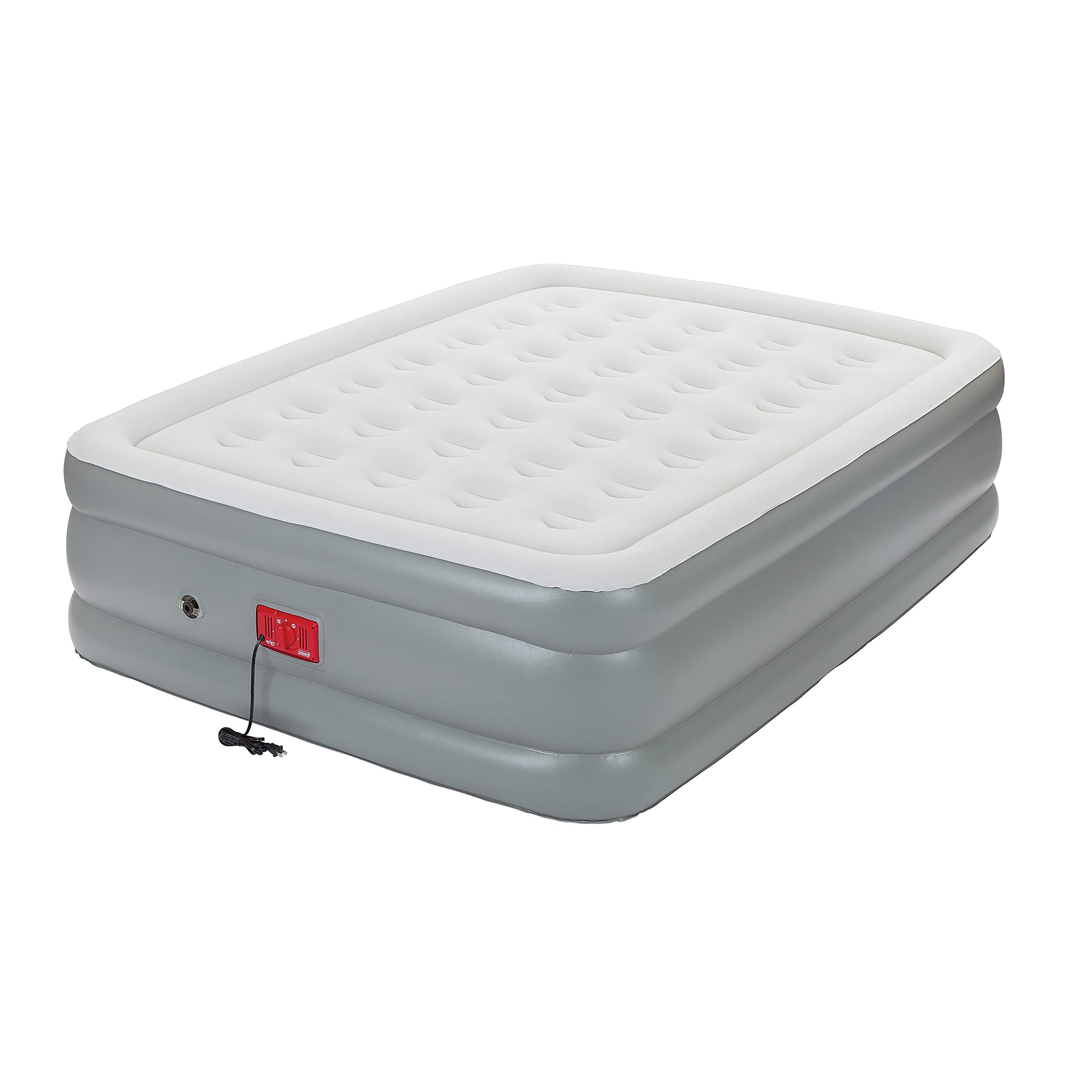 Coleman Air Mattress with Built-in Pump | SupportRest Elite Double-High Inflatable Air Bed, Queen,20"