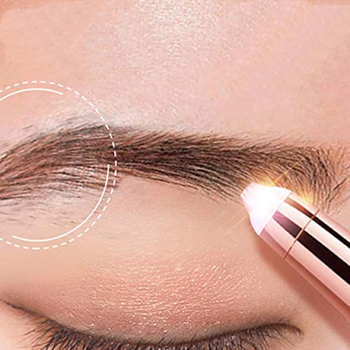 Electric Eyebrow Trimmer Mini Eyebrow Shaver Instant Painless Face Brows Hair Remover Epilator Portable Razors Make Up Eye Brow Shaper