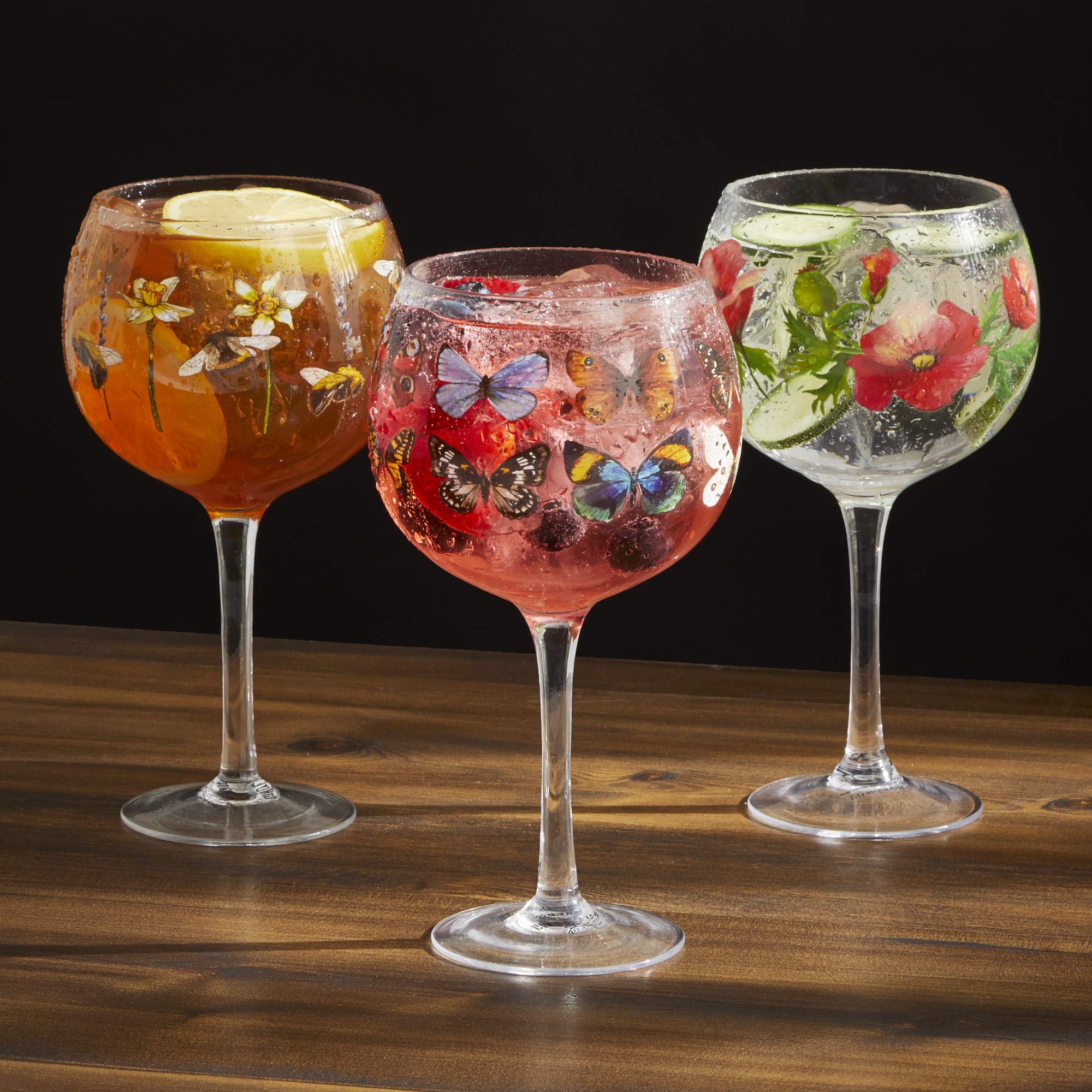 Ginology Poppies Copa Gin Glass