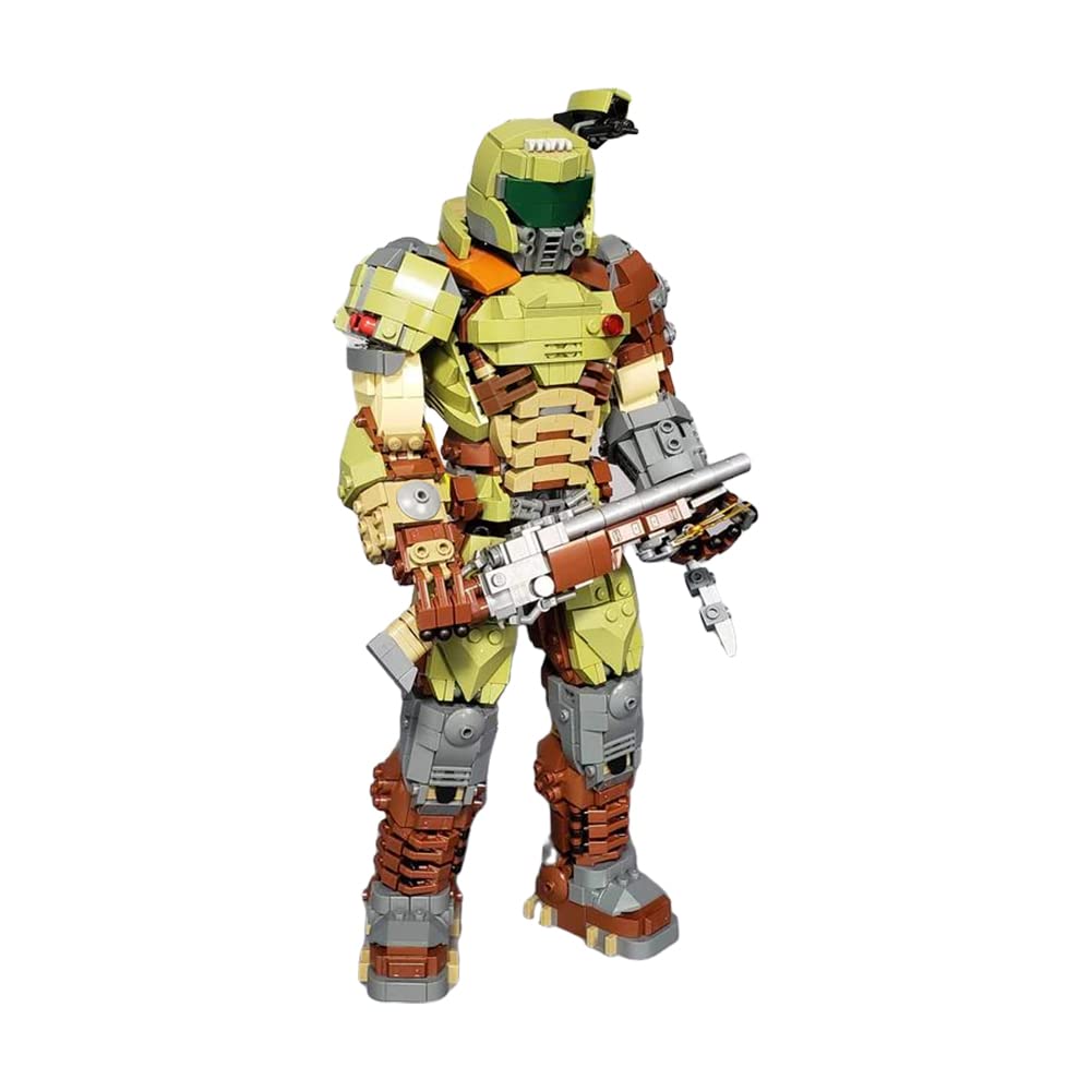 Destroyer Warrior Figure Building Blocks Set,Shooting Game Figure Robot Building Toy,Build and Display Model Toy,Best Gift for Kids Adult(1665 Pcs)