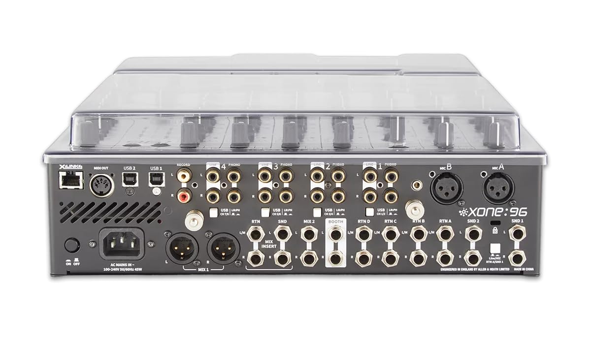 Decksaver Allen & Heath Xone: 96 DJ Mixer Cover (DS-PC-XONE96)