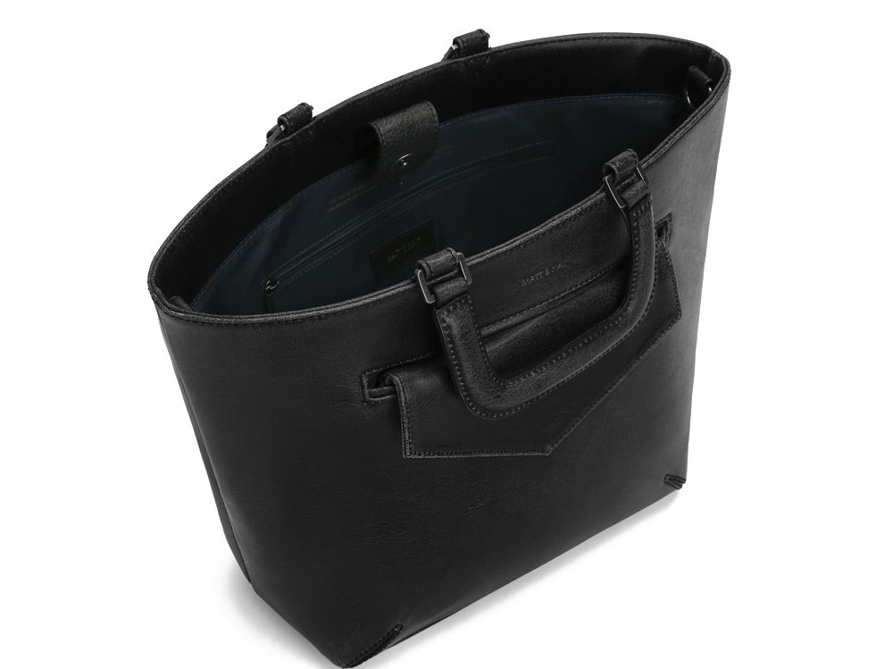 Matt and Nat Soleil Vintage Vegan Handbag in Black