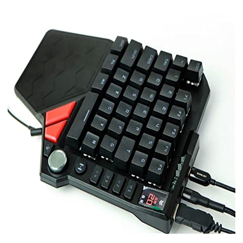 HEBBES K5 Joystick Gamepad with Touch Button Support Mobile Games Keyboard Compatible with iOS Android Smart Phone Handjoy (Color : Android)