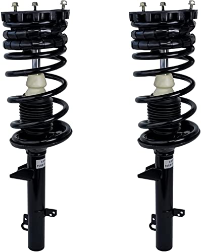 Detroit Axle - Rear Struts Sway Bars for 94-07 Ford Taurus 94-05 Mercury Sable Complete 2 Struts w/Coil Spring 2 Rear Sway Bars 1994 1995 1996 1997 1998 1999 2000 2001 2002 2003 2004 2005 Replacement