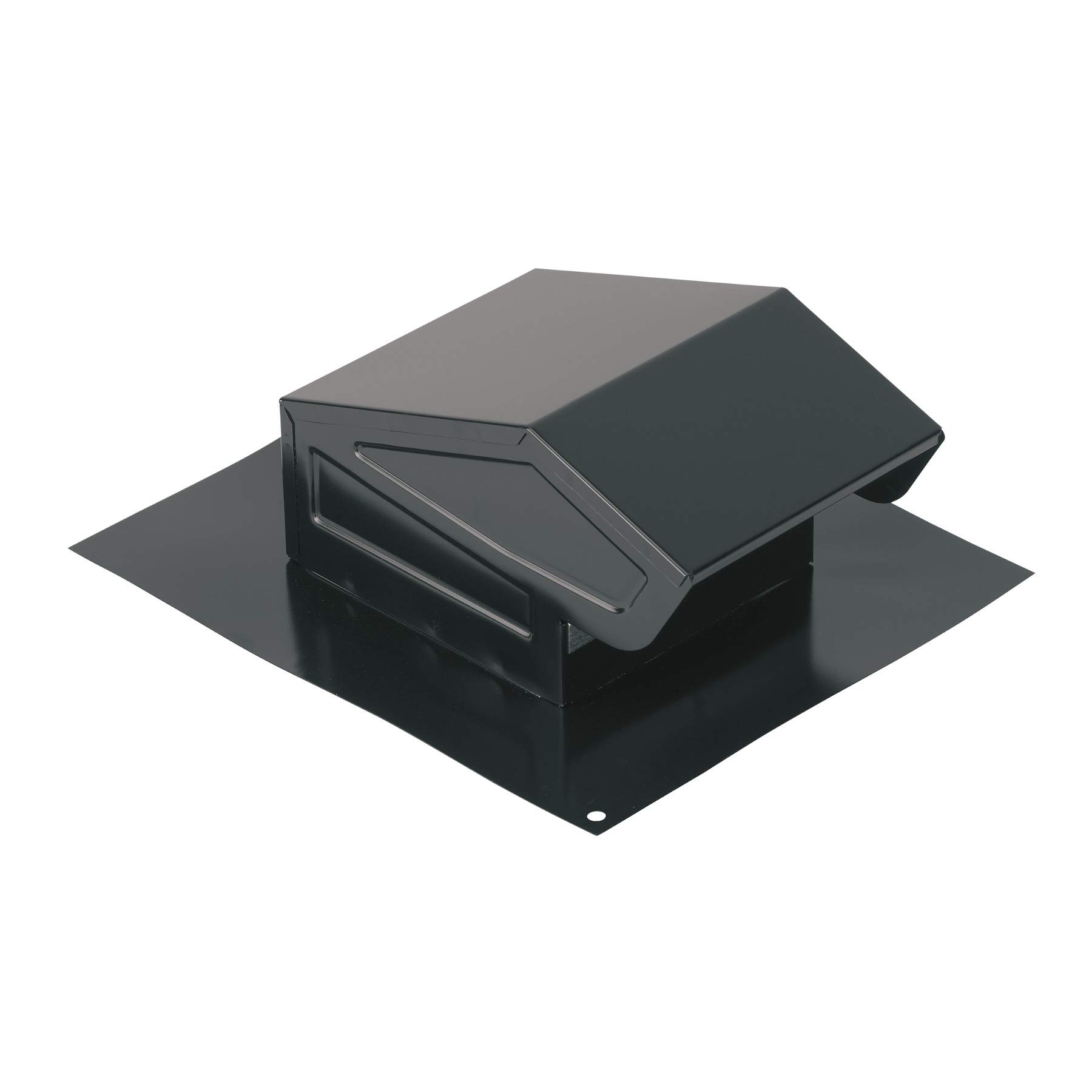 Homewerks Worldwide 7130-04-BT Bathroom Fan Bluetooth Speaker with Broan-NuTone 636 Steel Roof Vent Cap for Bathroom Ventilation Fans