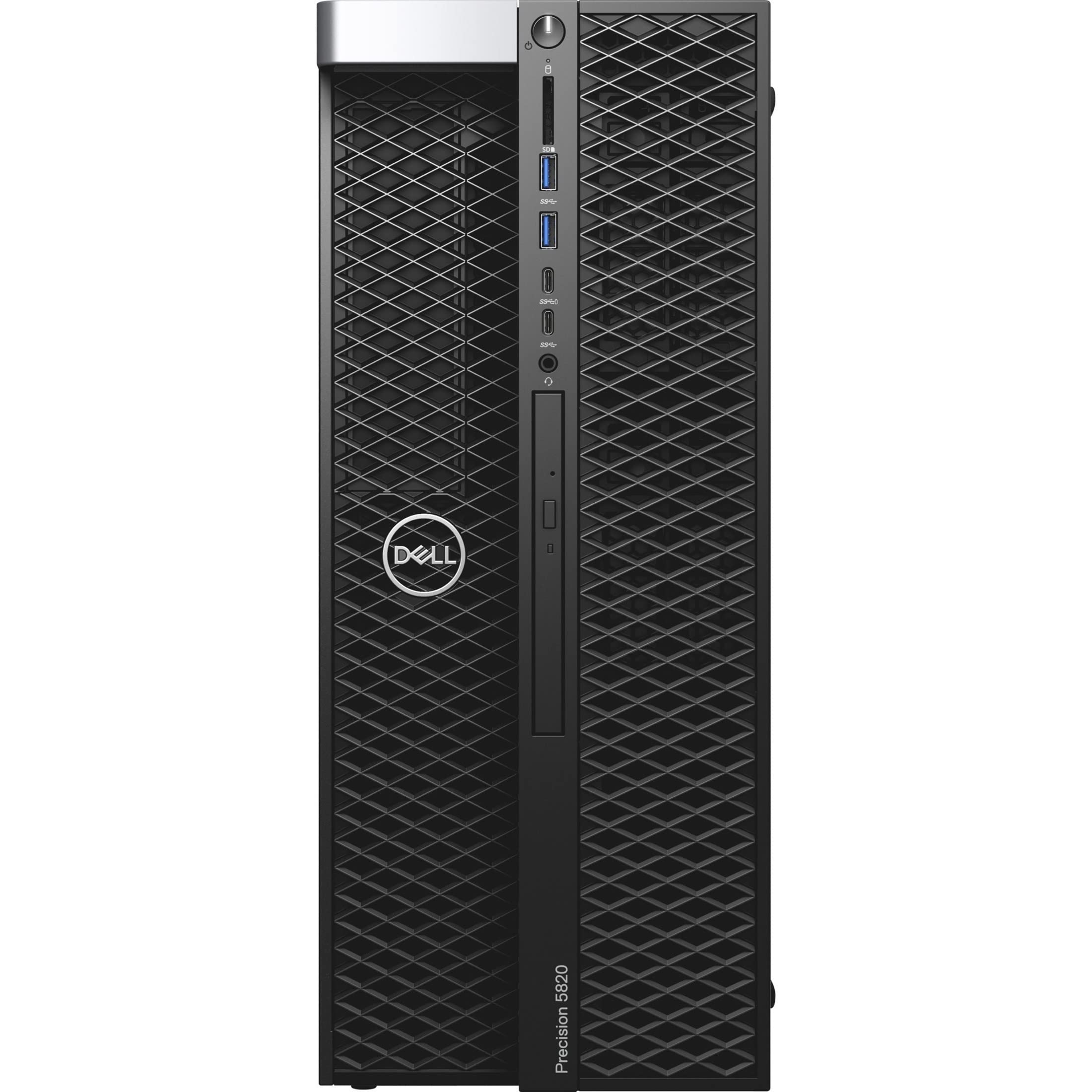Dell Precision 5000 5820 Workstation - 1 x Intel Xeon Quad-core (4 Core) W-2225 4.10 GHz - 32 GB DDR4 SDRAM RAM - 1 TB HDD - 512 GB SSD - Tower