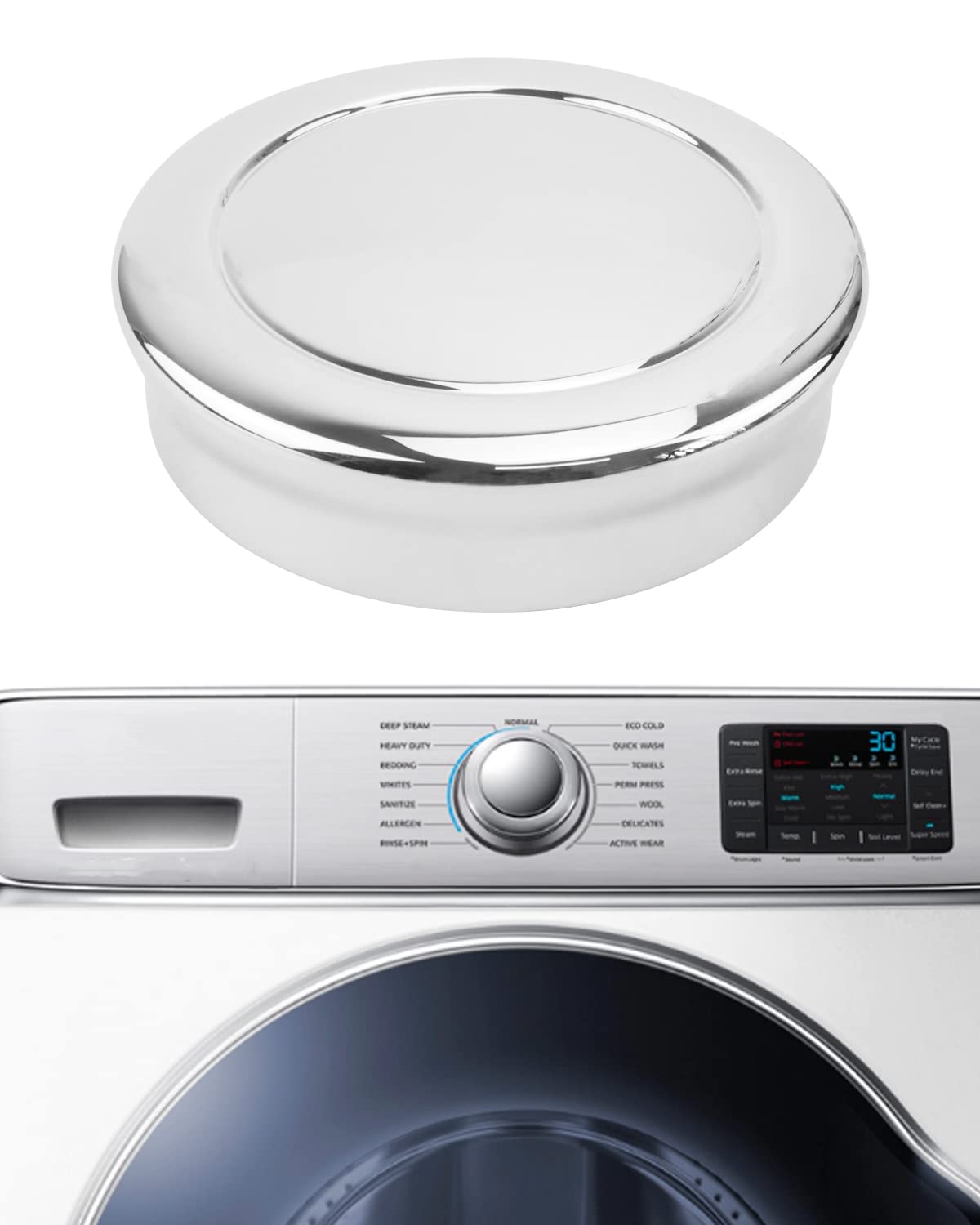 DC97-18058C Fit for Samsung Laundry Appliance Control Knob Replaces #AP6002623 DC67-00680A DC97-18058A DC97-18058B Washer Dryer Machine Knob