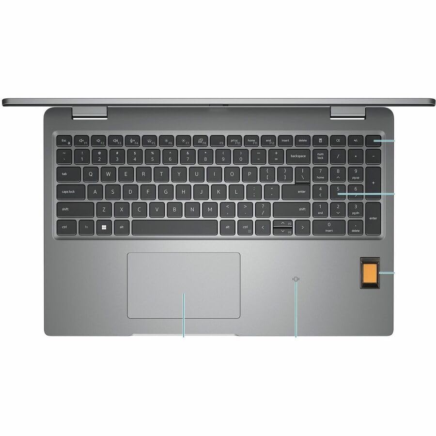 Dell Latitude 5540 15.6" Notebook - Full HD - 1920 x 1080 - Intel Core i7 13th Gen i7-1355U Deca-core (10 Core) - 16 GB Total RAM - 256 GB SSD - Titan Gray