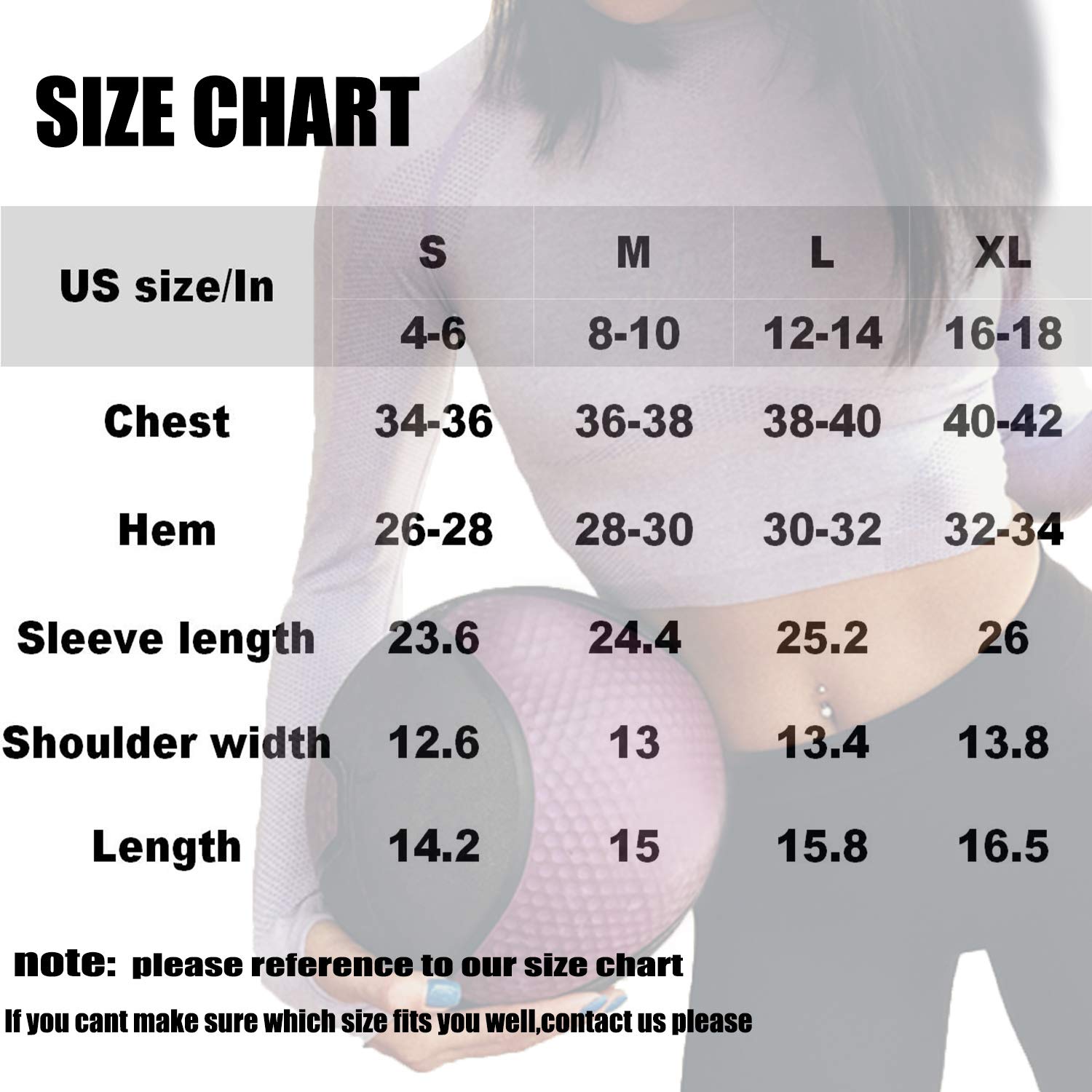 FITTOO Women's Seamless Crop Long Sleeves Workout Tops Gym Shirts Fitness Activewear Black S