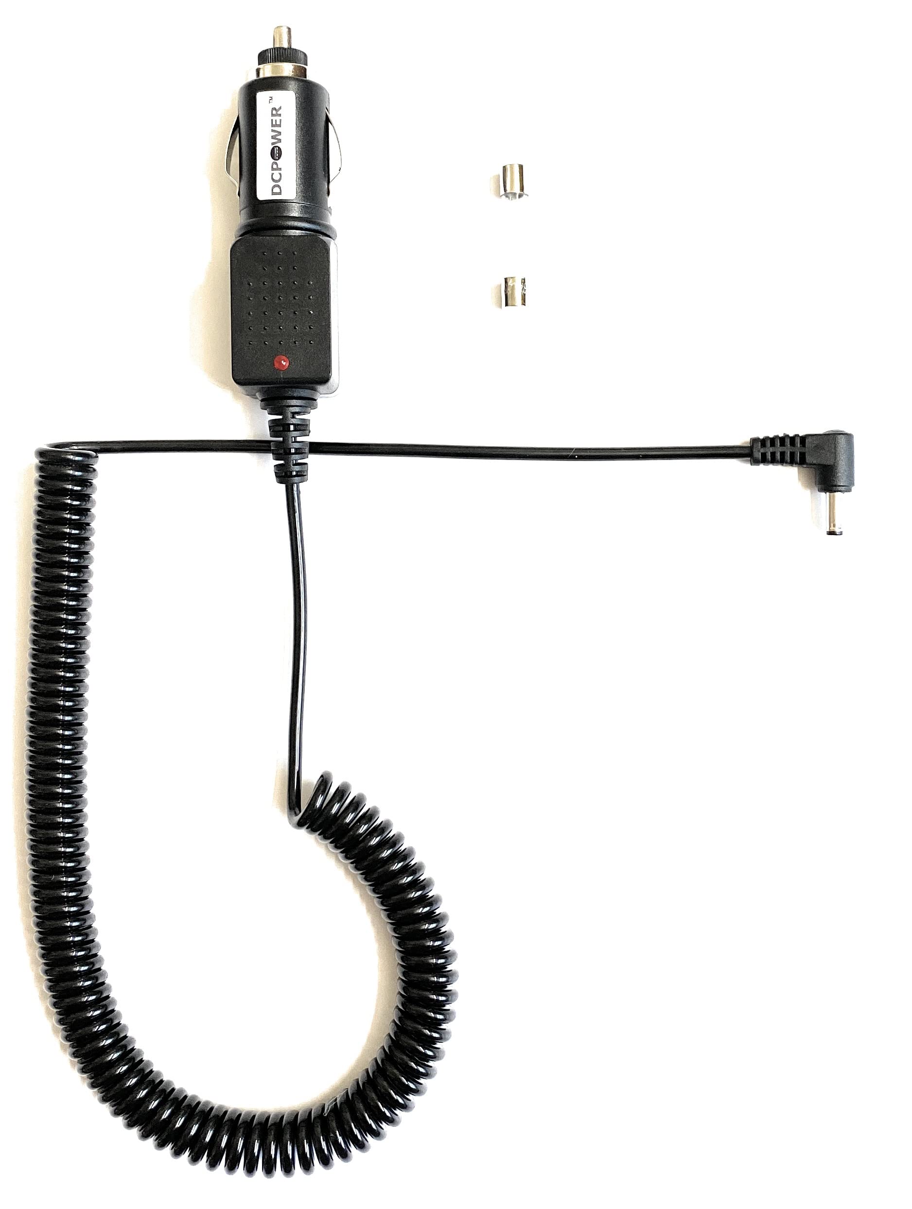 DCPOWER CAR DC Power Adapter Compatible Replacement for Cobra MR HH475 FLT BT, MR HH475 Cradle/Docking