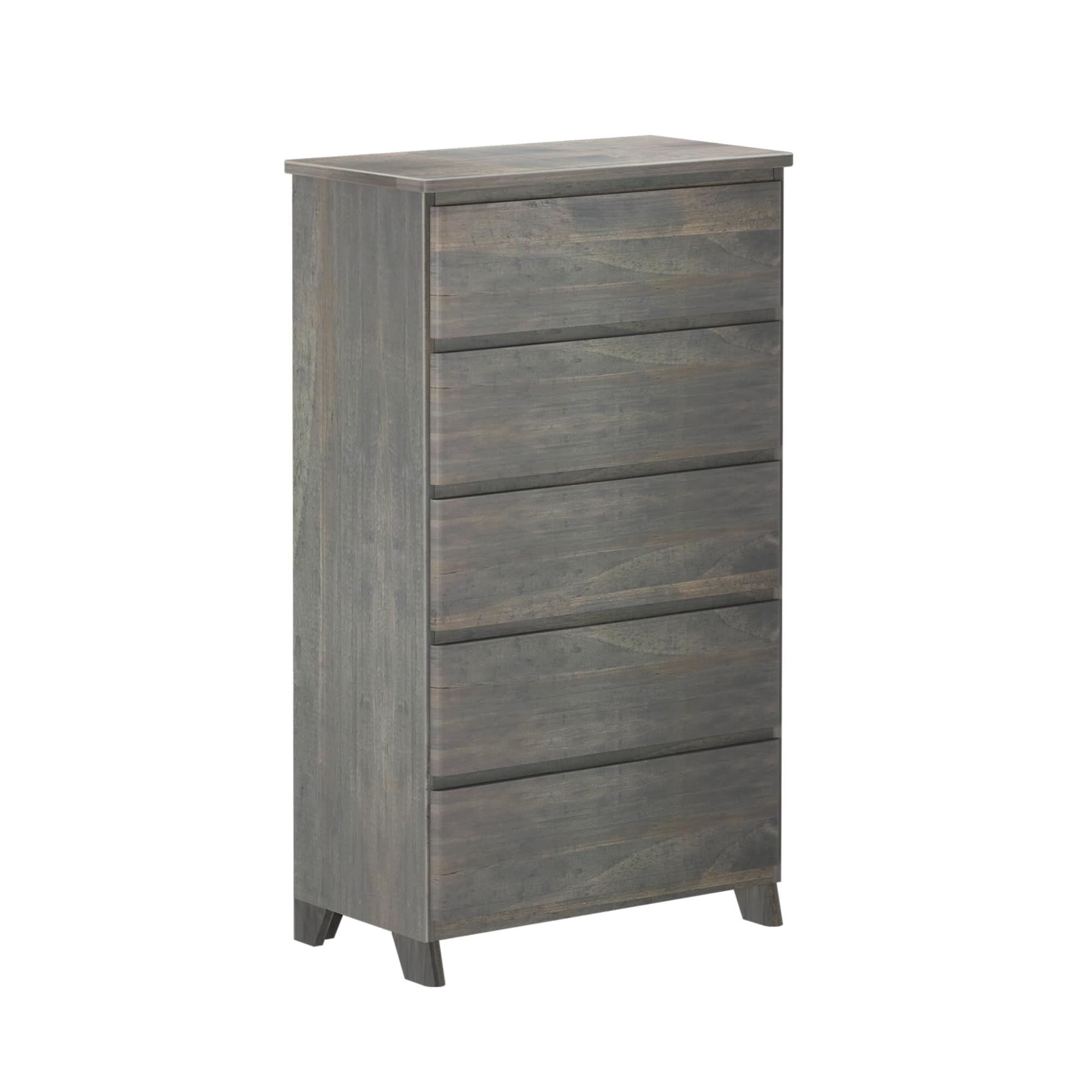 Max & Lily Modern Farmhouse, 5 Drawer Dresser, Driftwood