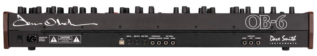 Dave Smith Instruments OB-6 6-Voice Polyphonic Analog Synthesizer