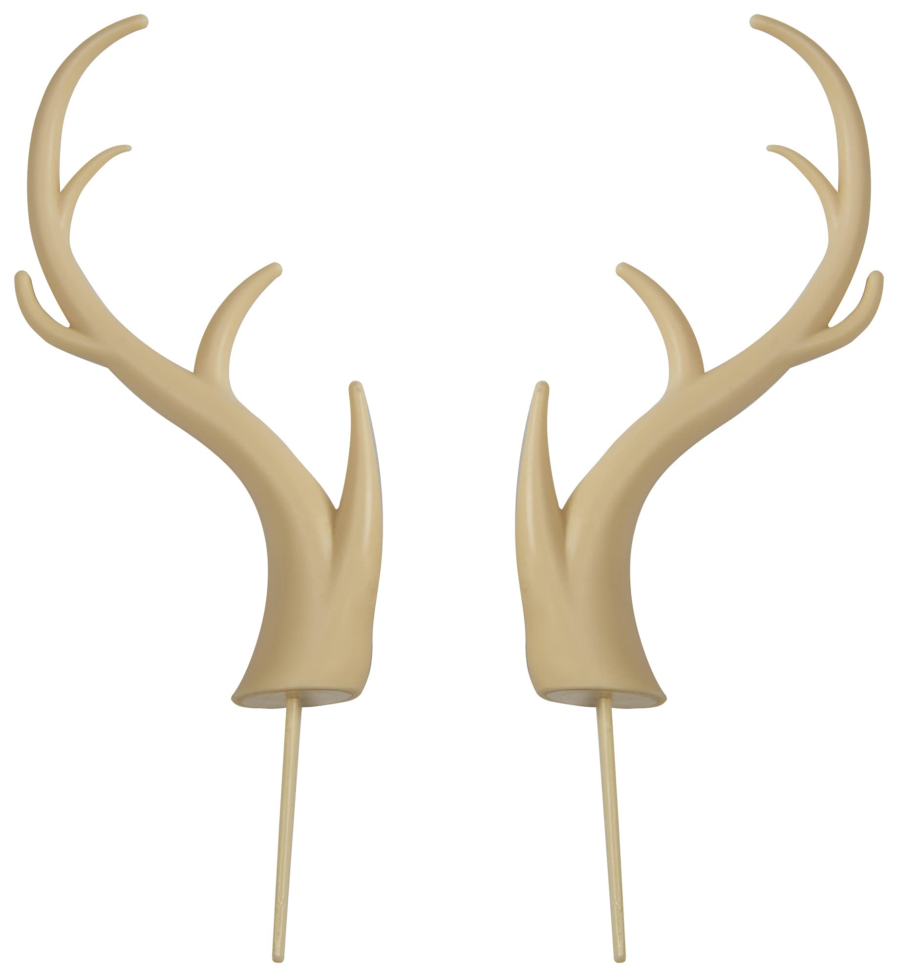 DecoSet® ANTLERS CREATIONS Cake Topper for Birthdays and Parties, DecoPac Cake Decorating 2-Pc Decorations Set