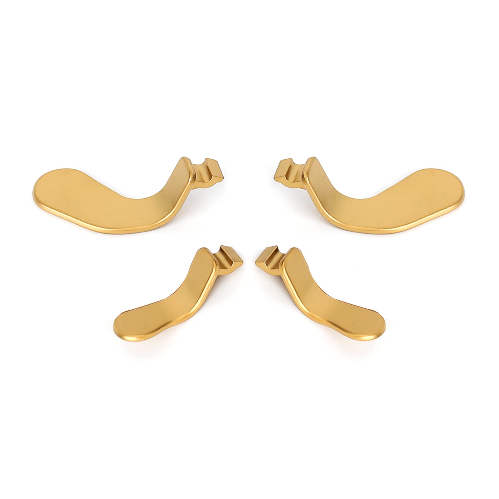 Elite Series 2 Paddles - Accessories for Xbox Elite Controller Series 2 Core, Stainless Steel Replacement Part for Xbox One Elite Controller(Gold)
