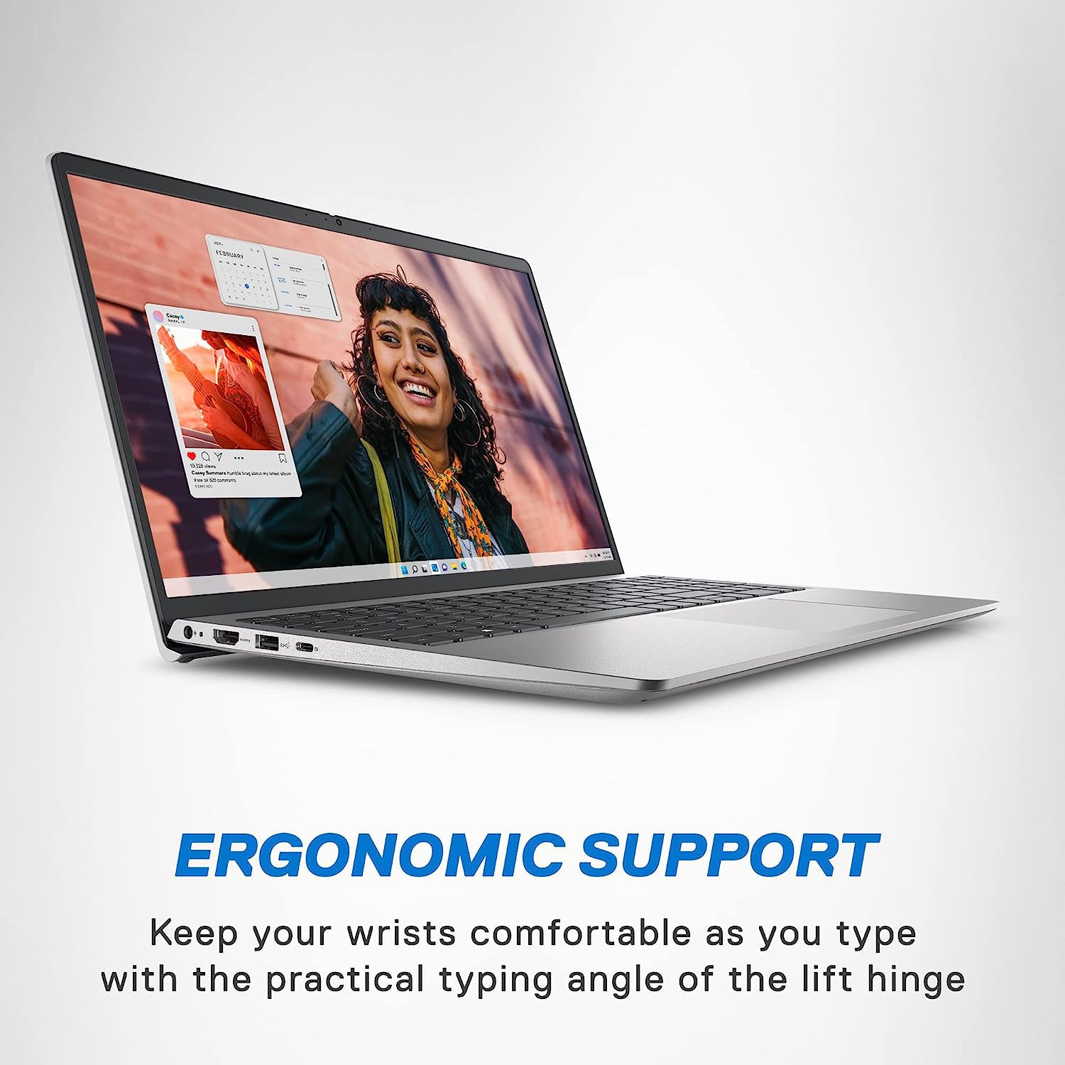 Dell Vostro 3000 Series 3530 Business Laptop, 15.6” FHD 120 Hz Display, Intel i5-1355U Processor, 16GB RAM, 512GB SSD, Numeric Keypad + Backlit KB, Webcam, Fingerprint Reader, Windows 11 Pro, Gray