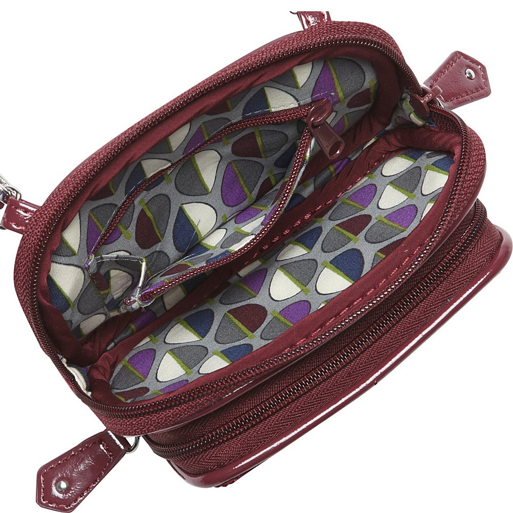 Vera Bradley On the Square Wristlet (Deep Pink)