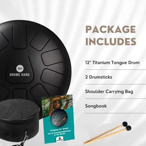 DRUME HAND® Steel Tongue Drum - Quality Hand Pan