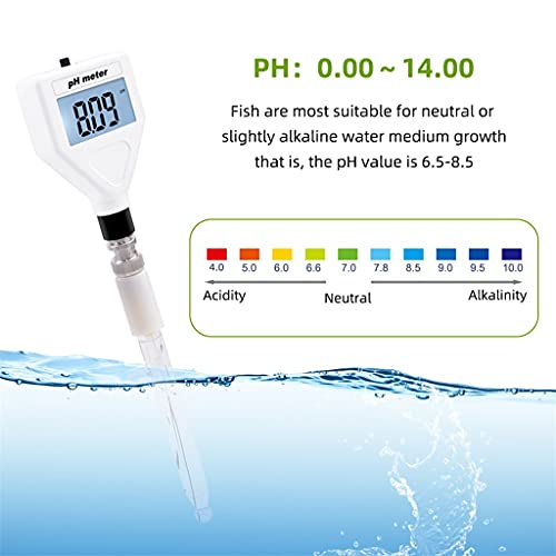 GHGHF PH Meter Digital Acidity Meter PH Tester Soil Meter Tester for Plants Flowers Vegetable Acidity PH Measurement