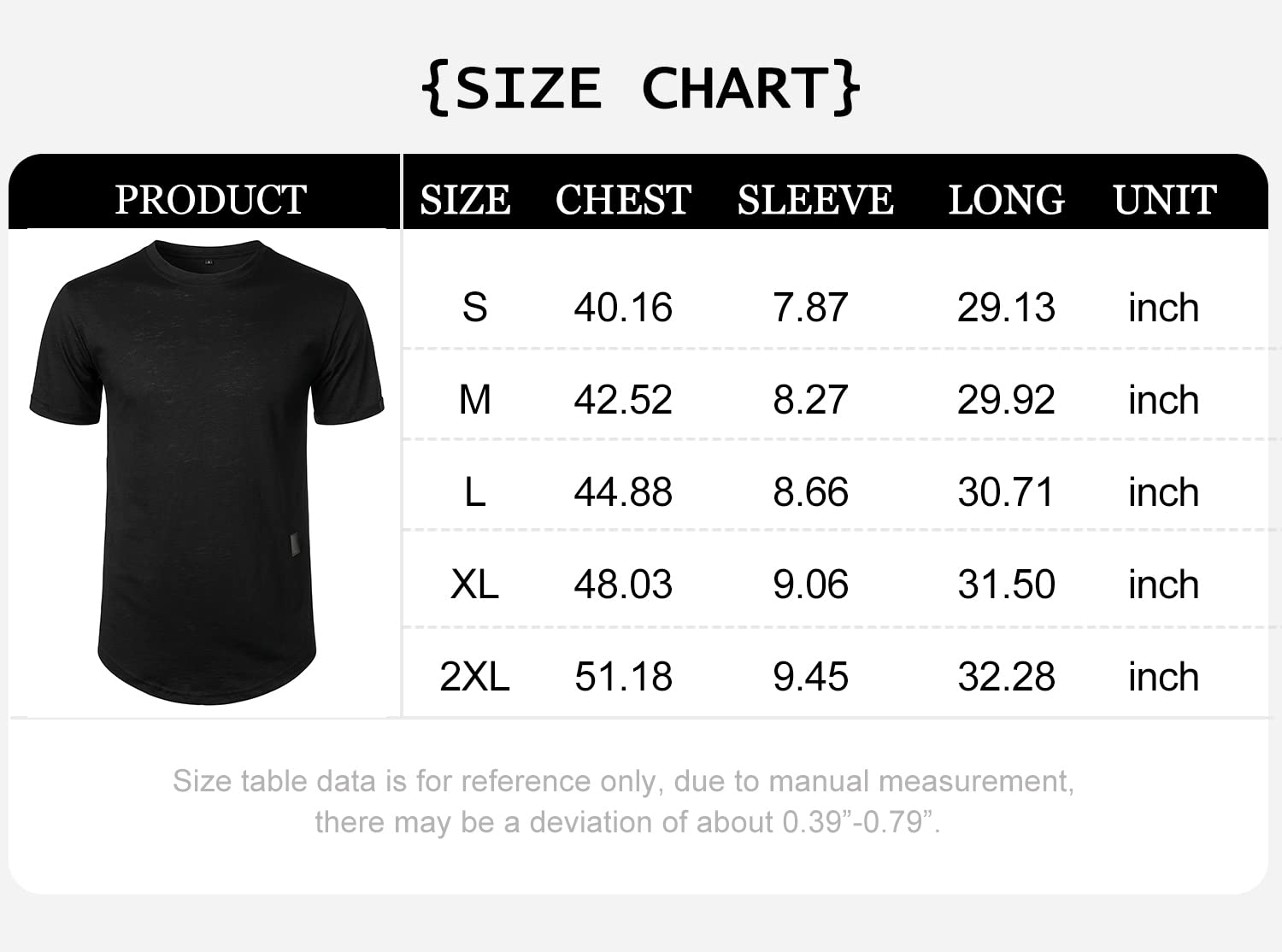 FANARCHER Men’s T-Shirts Athletic Short Sleeve Tee Shirts Gym Workout Cotton Tops Black