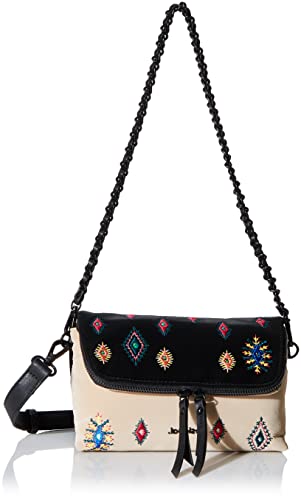 Desigual womens Across Body Bag, Black, U US