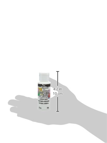 DecoArt DCA01-3 Crafter's Acrylic Paint, 2-Ounce, White