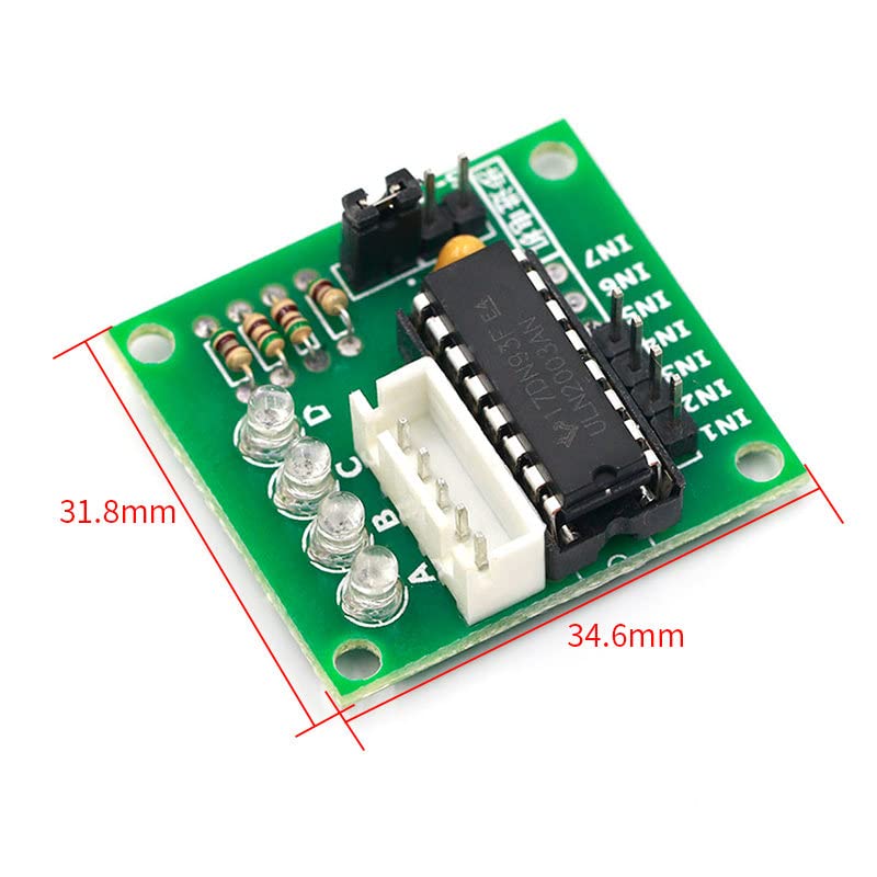 High-Power ULN2003 Stepper Motor Driver Board Test Module for Arduino AVR SMD
