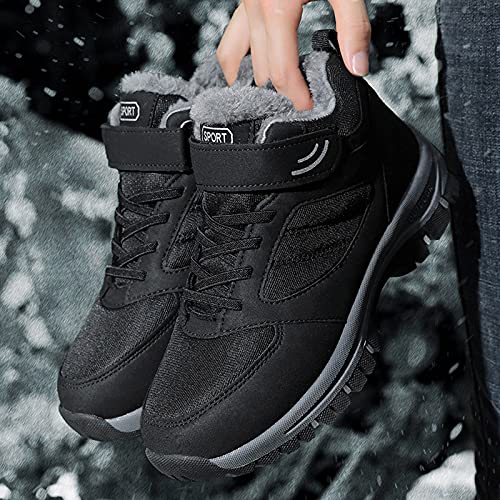 FASDNENDYS Winter Walking Boots Flat Plus Couples Sport Warm Shoes Boots Boots Women Snow Keep Toe Velvet Sipper Boots
