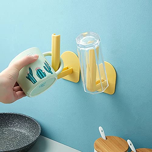 HOUKAI Kitchen Paper Towel Holder Multi-color Multifunction Self-adhesive Seamless Accessories Bathroom Toilet Storage Rack (Color : Blue)