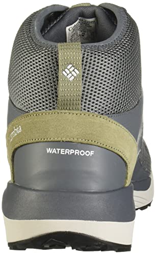 Columbia Men's Trailstorm Mid Waterproof, Graphite/Creek, 12