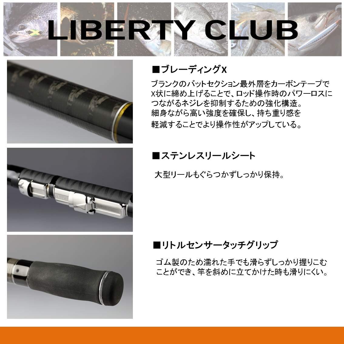 Daiwa Liberty Club SURF T Telescopic Surf Casting Rod T30-420・K