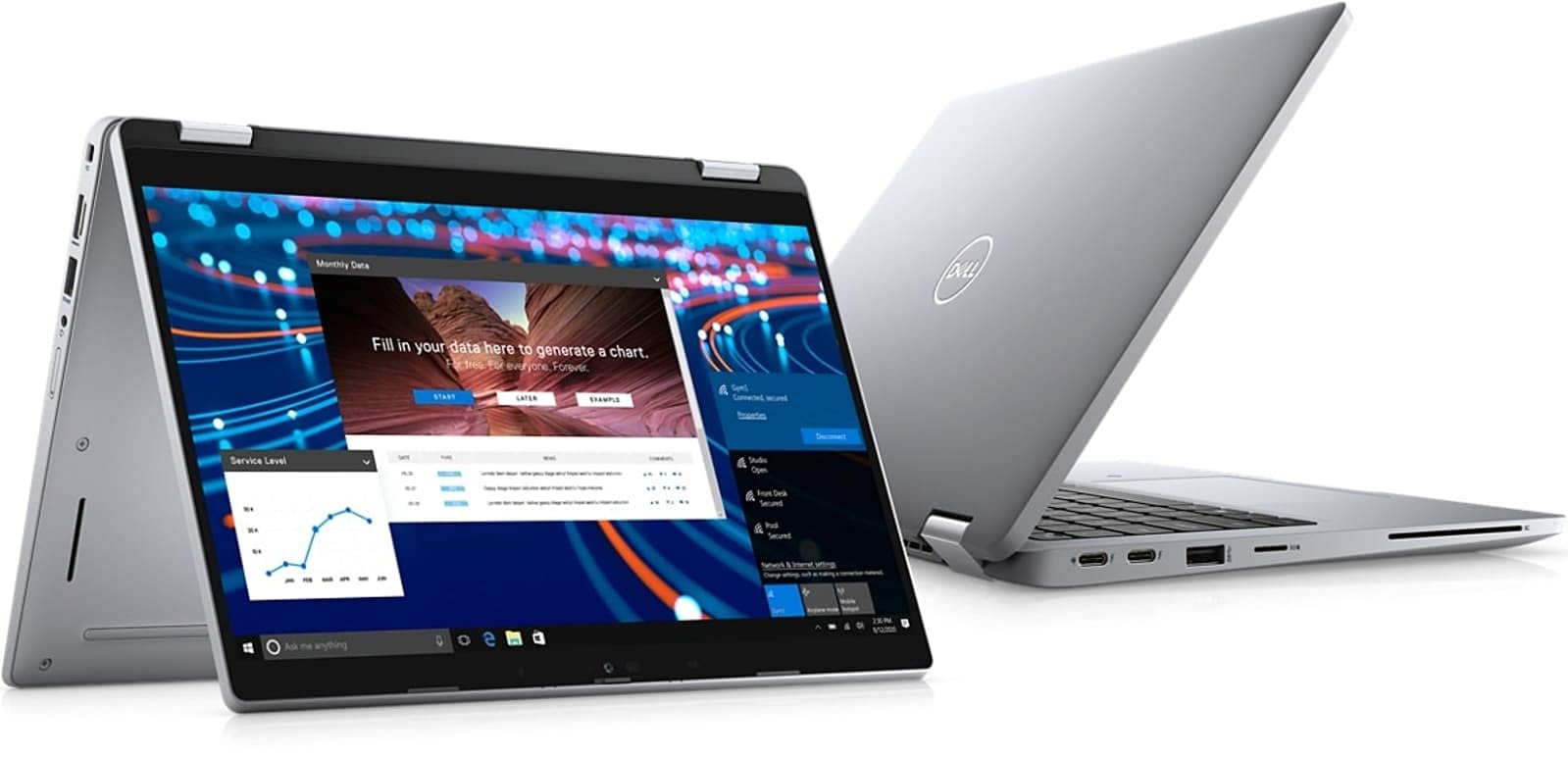 Dell Latitude 5000 5320 Laptop (2021) | 13.3" FHD Touch | Core i5 - 128GB SSD - 8GB RAM | 4 Cores @ 4.4 GHz - 11th Gen CPU Win 11 Pro (Renewed)