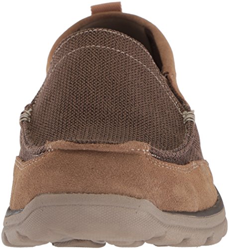 Skechers Men's Superior Milford Loafer, Light Brown, 12 M US